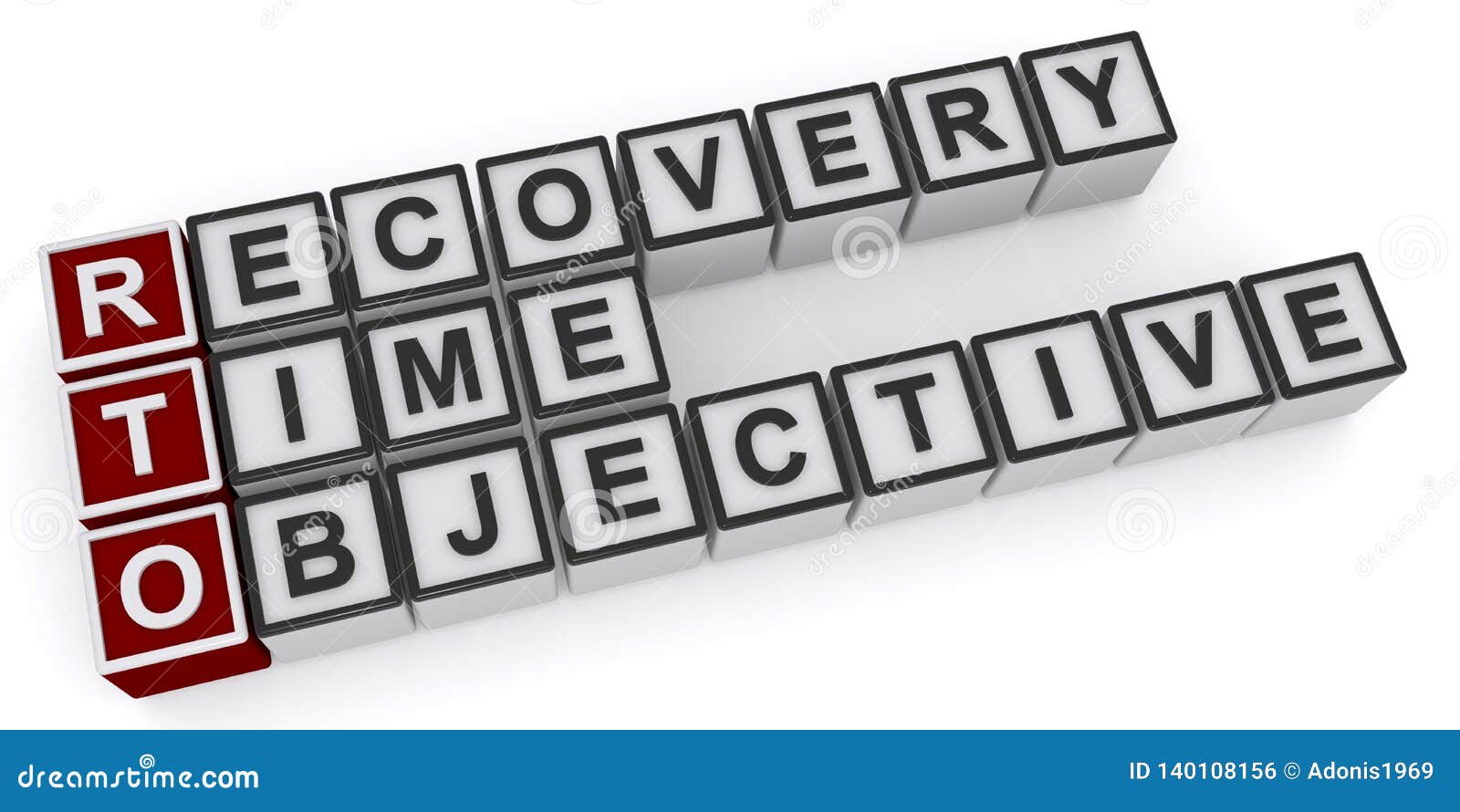 Recovery Time Objective Stock Illustration | CartoonDealer.com #43606525