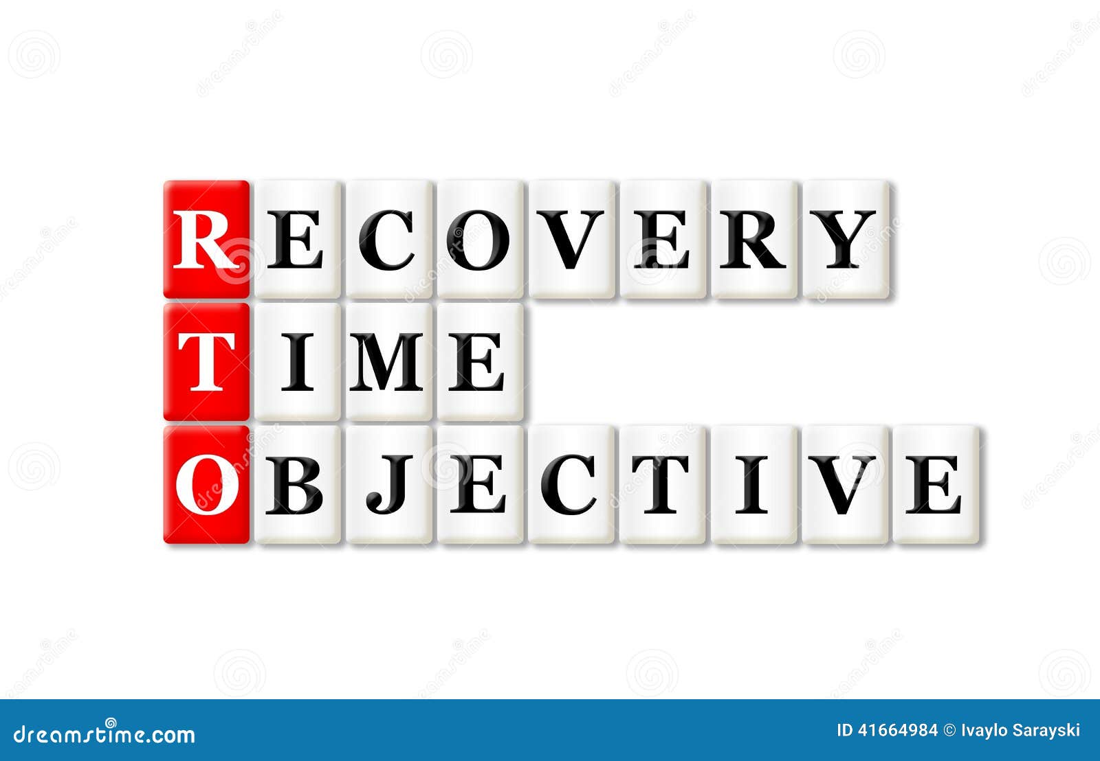 Recovery Time Objective Stock Illustration | CartoonDealer.com #47634316