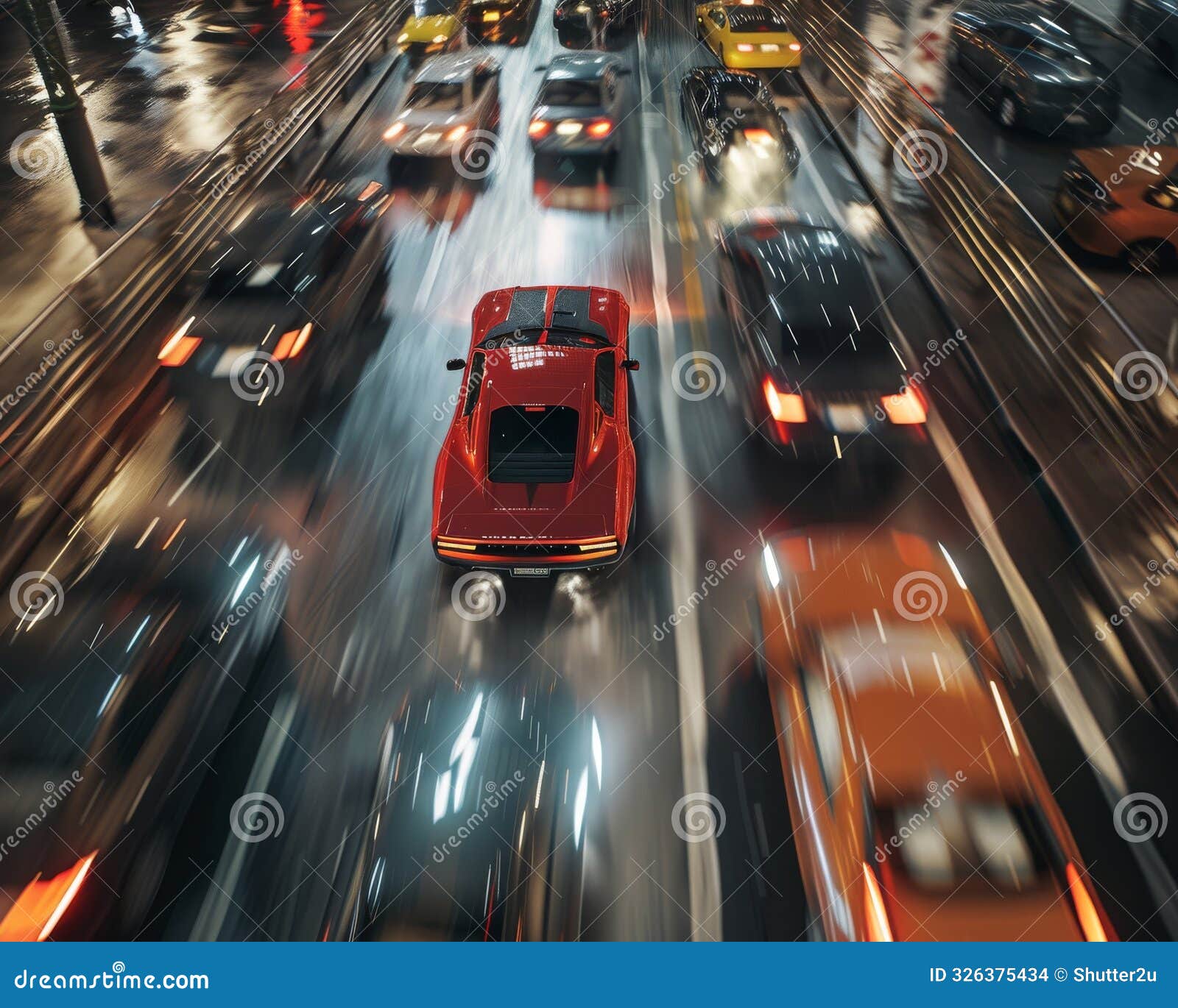 Recreate the Thrill of a High-speed Car Chase Weaving through Heavy ...