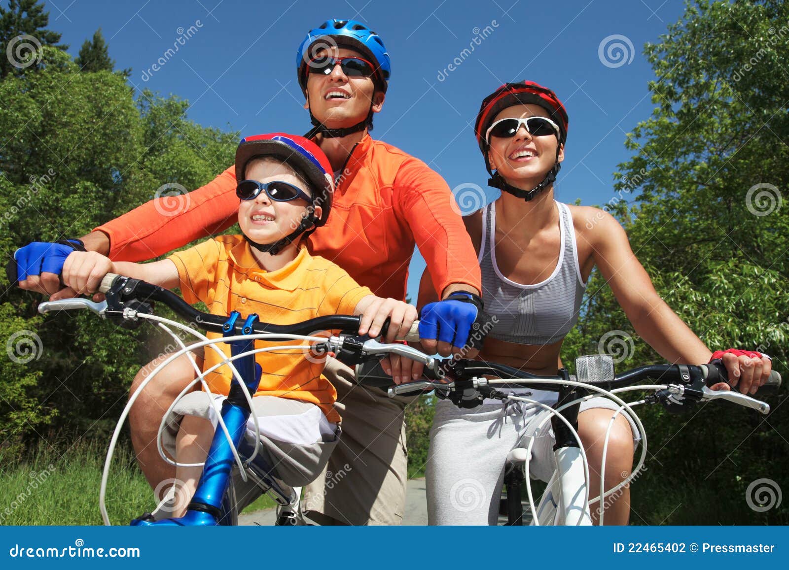 Recreation stock photo. Image of bicyclist, people, happy - 22465402