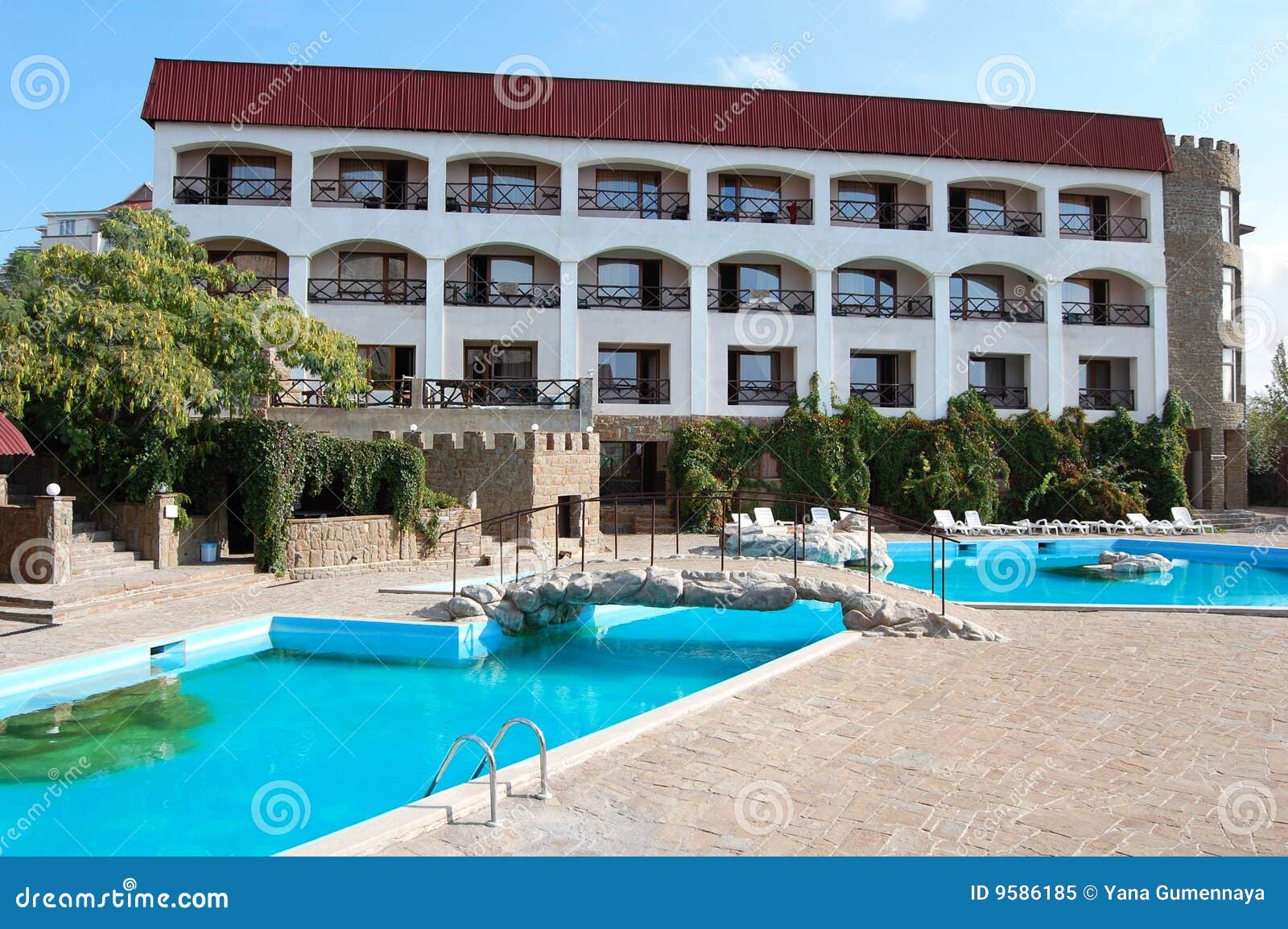 Recreation at Hotel by the Sea_1 Stock Image - Image of luxury, cruise ...