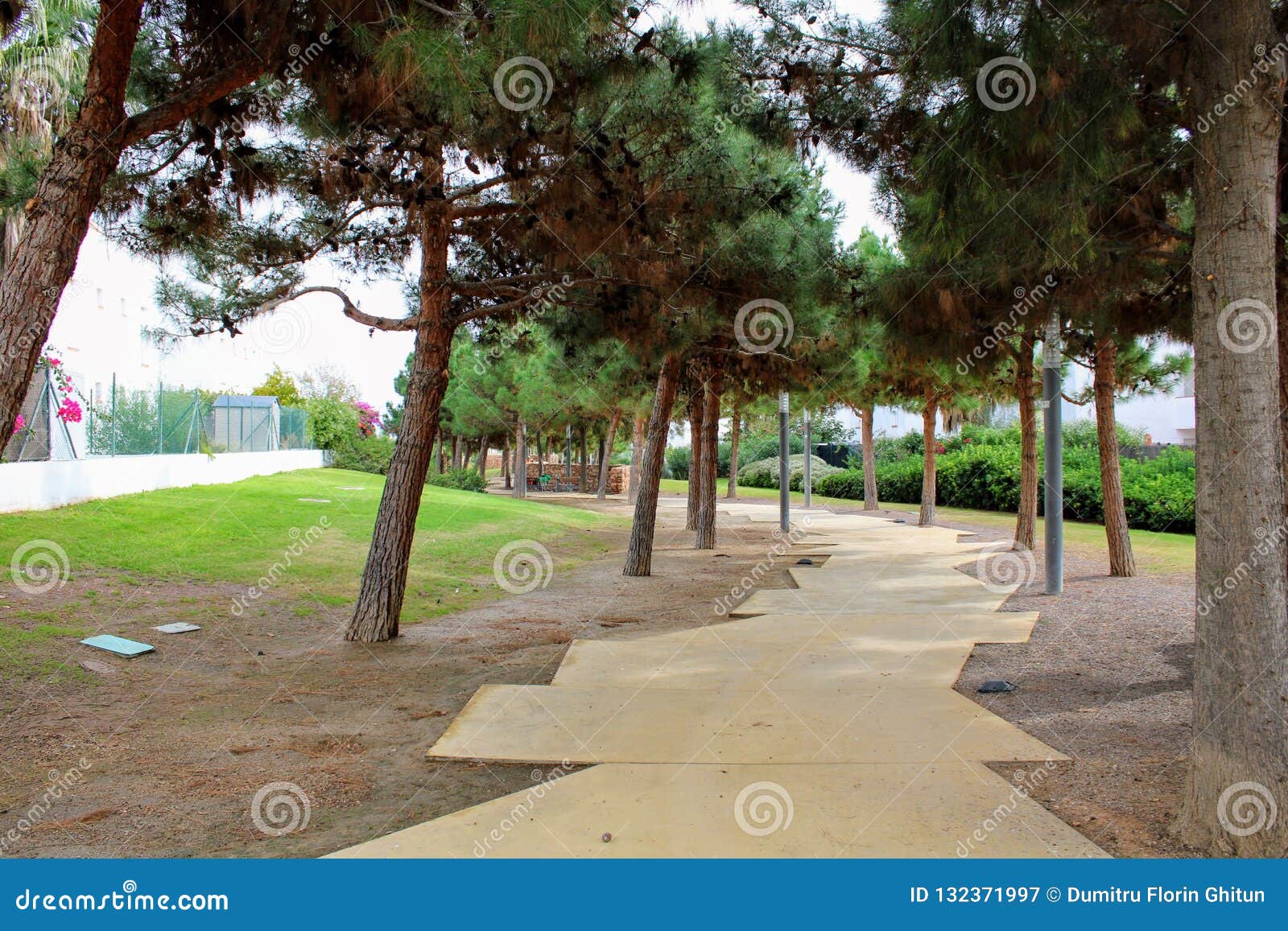 Recreational Park in the City Stock Image - Image of exercise, music ...