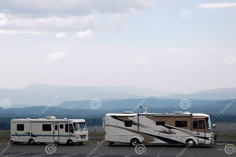 Recreational Vehicles stock photo. Image of leisure, road - 1124554