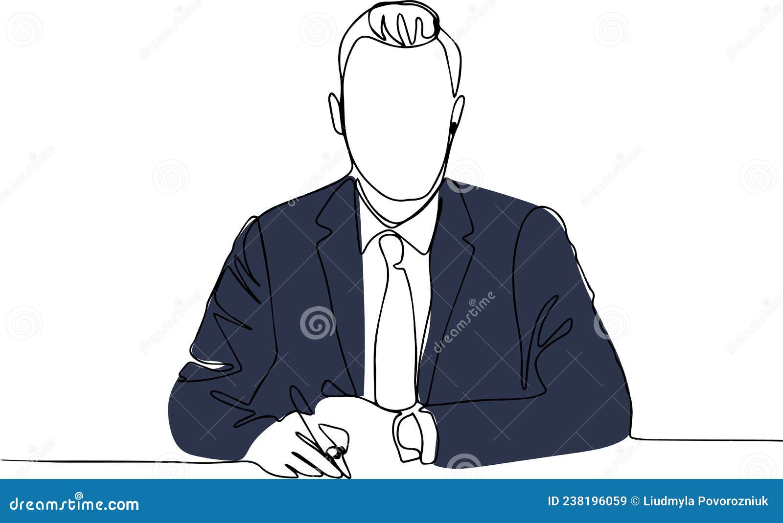 Recruiter and Candidate during Job Interview Stock Vector ...