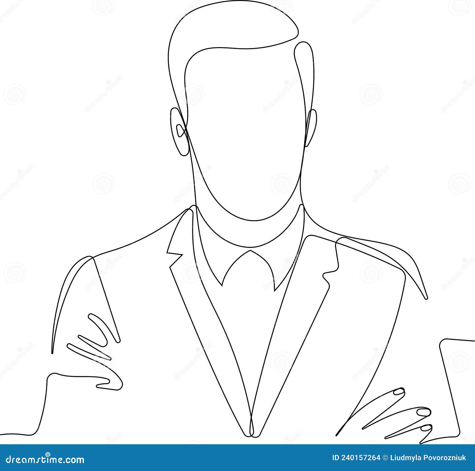 Recruiter and Candidate during Job Interview Stock Vector ...
