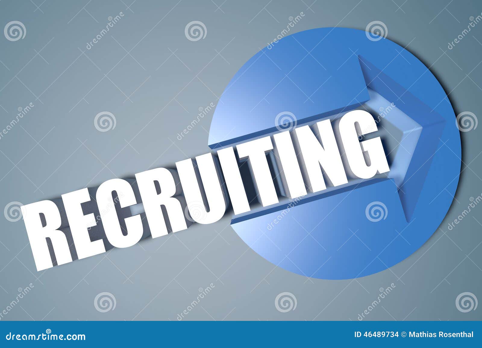 Recruiting stock illustration. Illustration of resource - 46489734