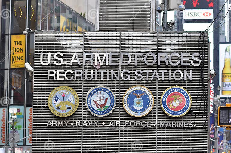 Recruiting station editorial photography. Image of york - 21138587