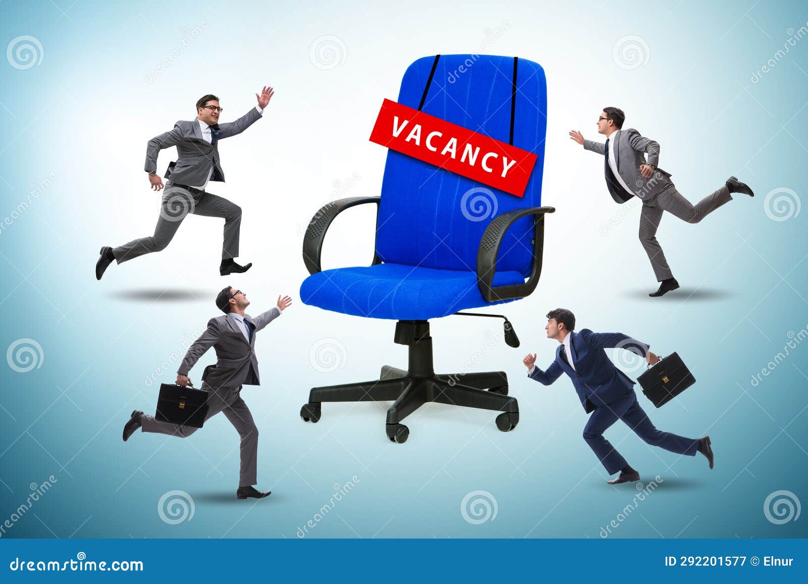 Recruitment Concept with Office Chair Stock Image - Image of recruiter ...