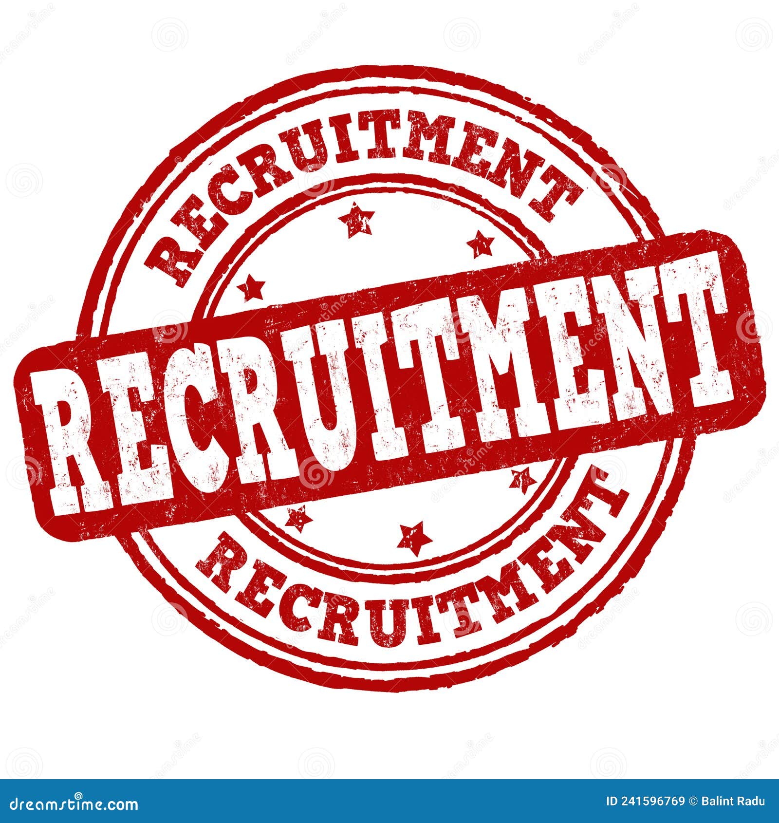 Recruitment Grunge Rubber Stamp Stock Vector - Illustration of offer ...