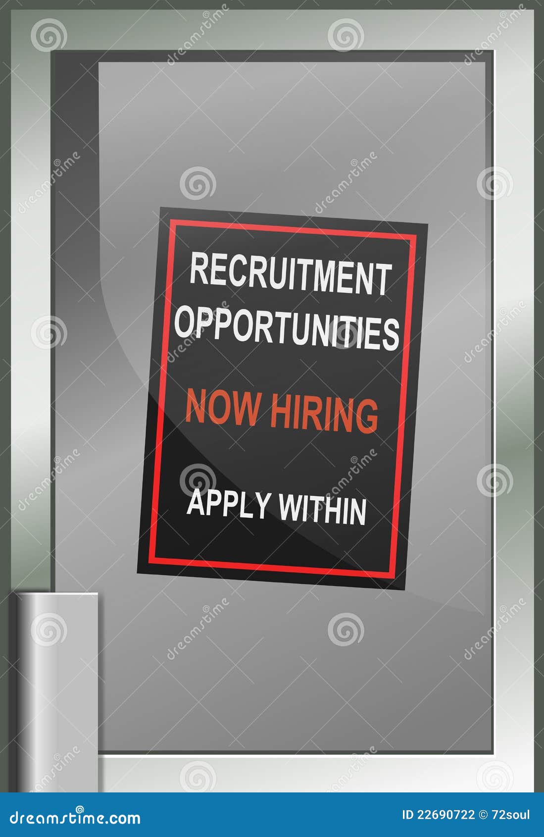 Recruitment Opportunity Concept. Stock Illustration - Illustration of ...