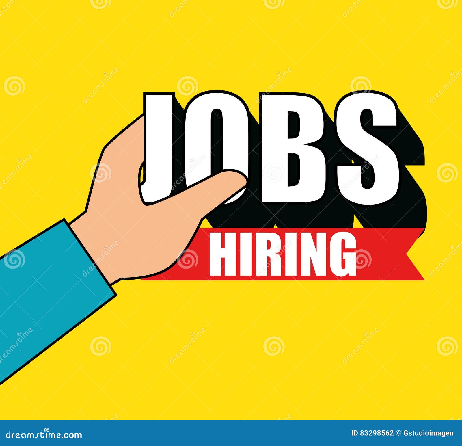 Recruitment Process Concept Icon Stock Illustration - Illustration of ...