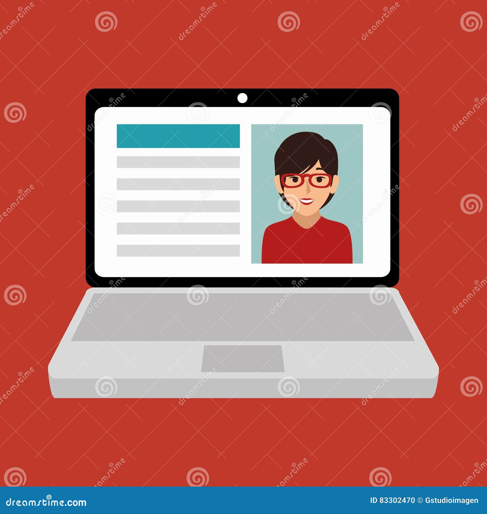 Recruitment Process Concept Icon Stock Illustration - Illustration of ...