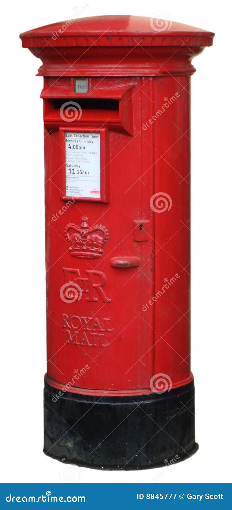 Rectángulo Aislado Del Poste Imagen de archivo - Imagen de poste ...