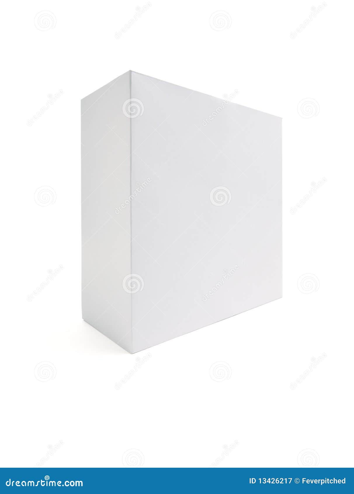 Rectángulo Blanco En Blanco Aislado En Blanco Imagen de archivo ...