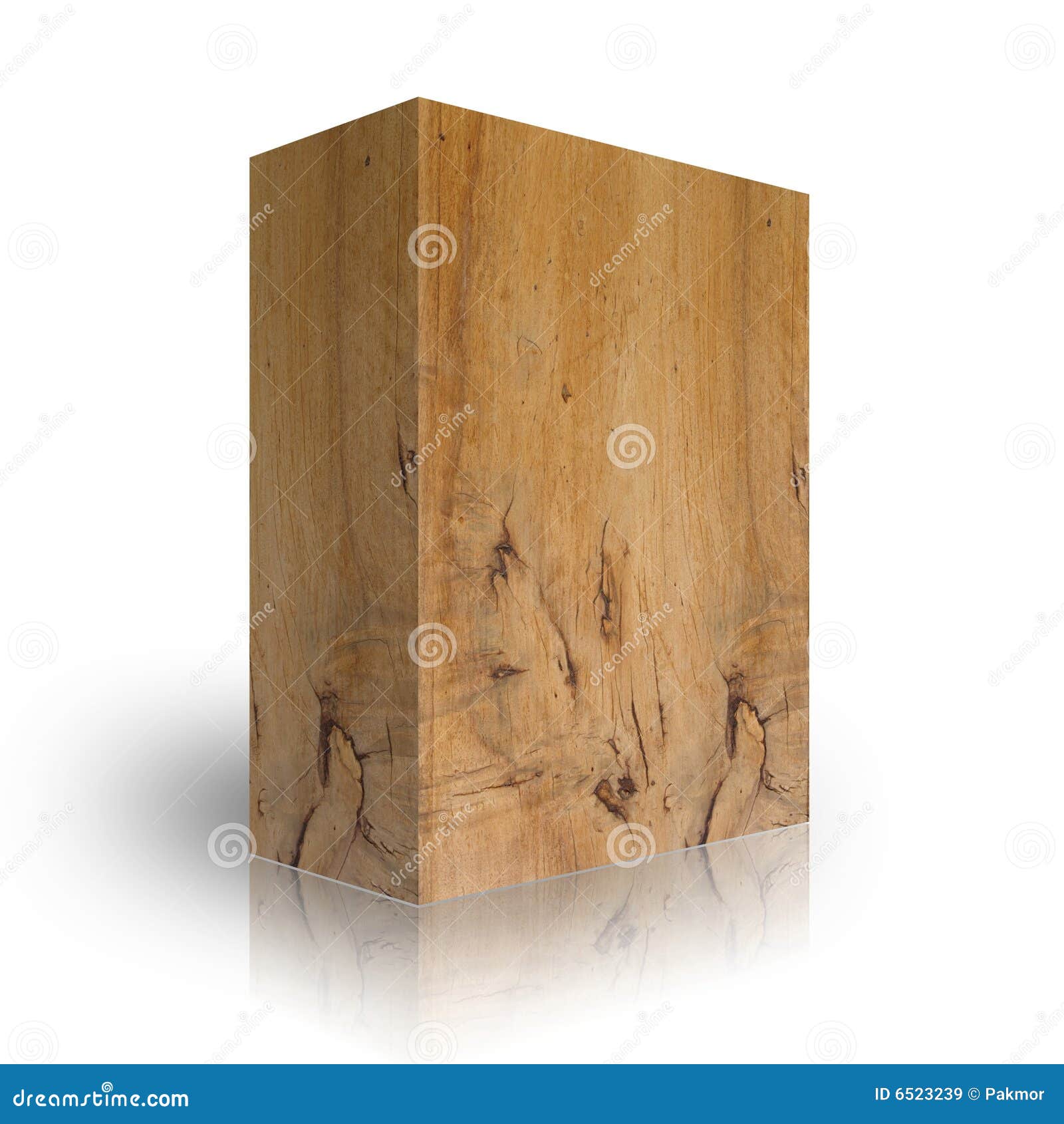 Rectángulo de madera stock de ilustración. Ilustración de arte - 6523239