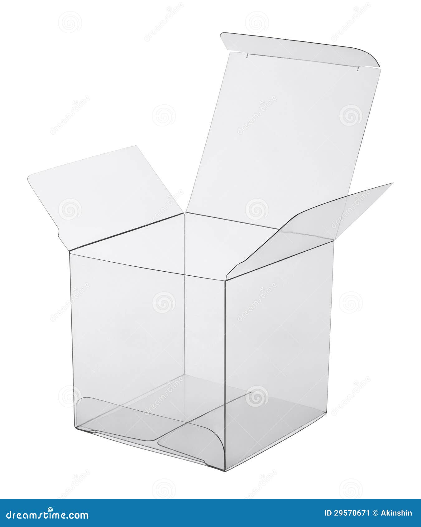 Rectángulo De Plástico Transparente Imagen de archivo - Imagen de venta ...