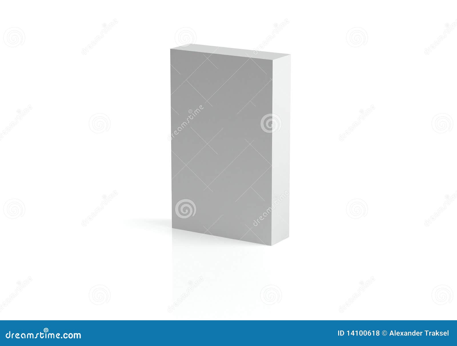 Rectángulo Vacío Aislado En Blanco Stock de ilustración - Ilustración ...