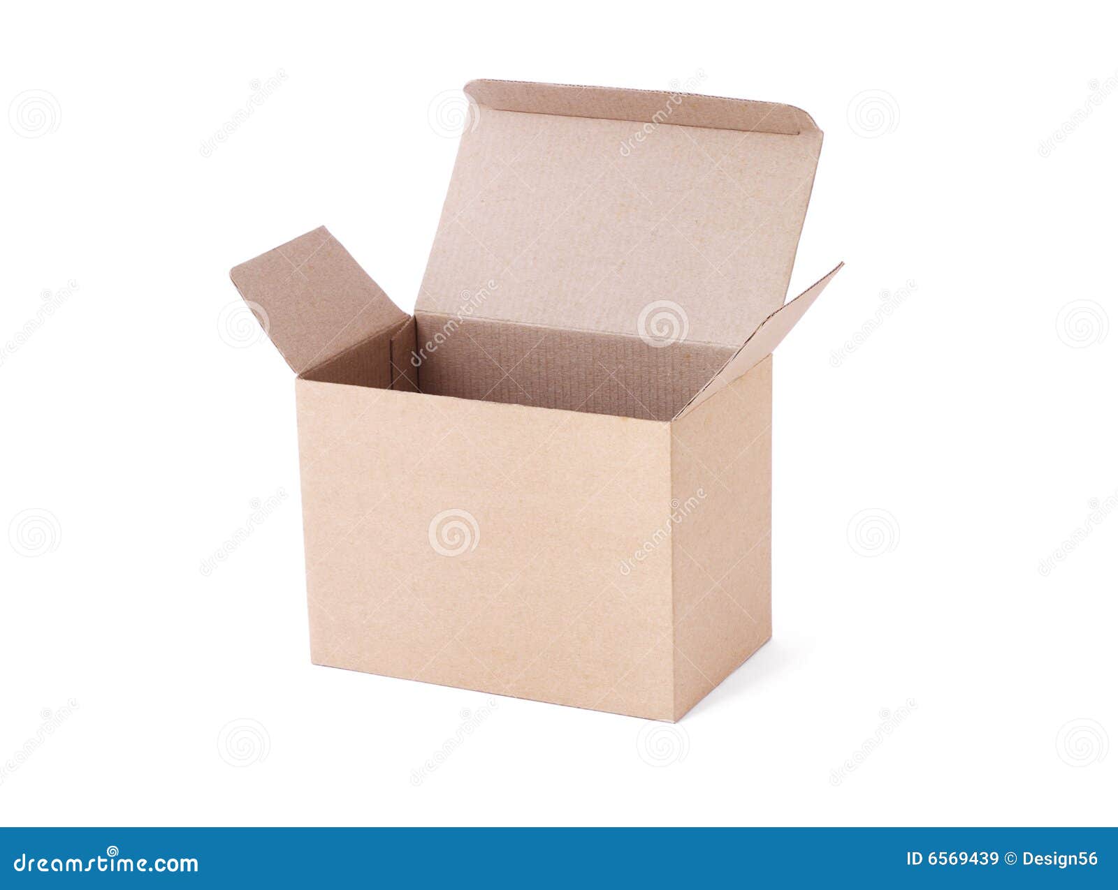 Rectángulo Vacío Del Cartón Imagen de archivo - Imagen de tarjeta ...