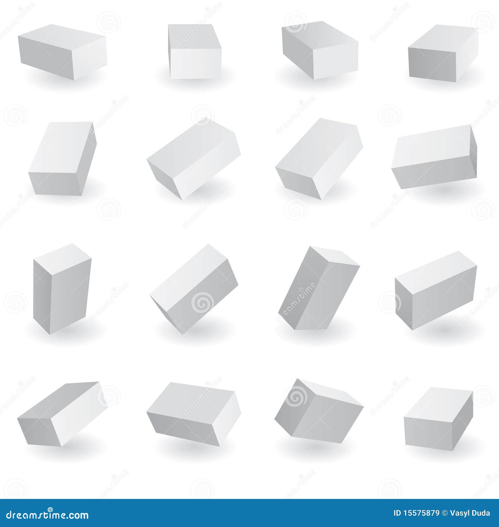 Rectángulos ilustración del vector. Ilustración de genérico - 15575879