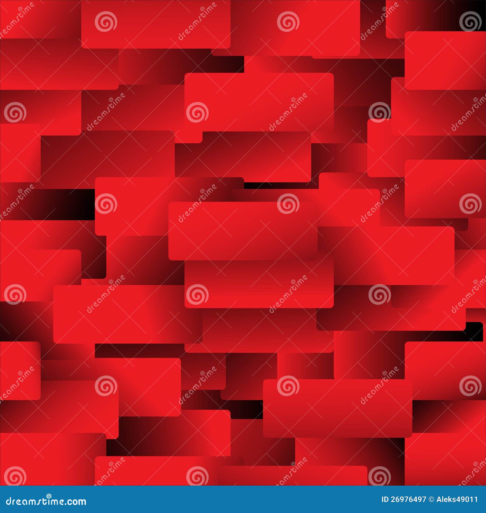 Rectángulos rojos ilustración del vector. Ilustración de pintura - 26976497