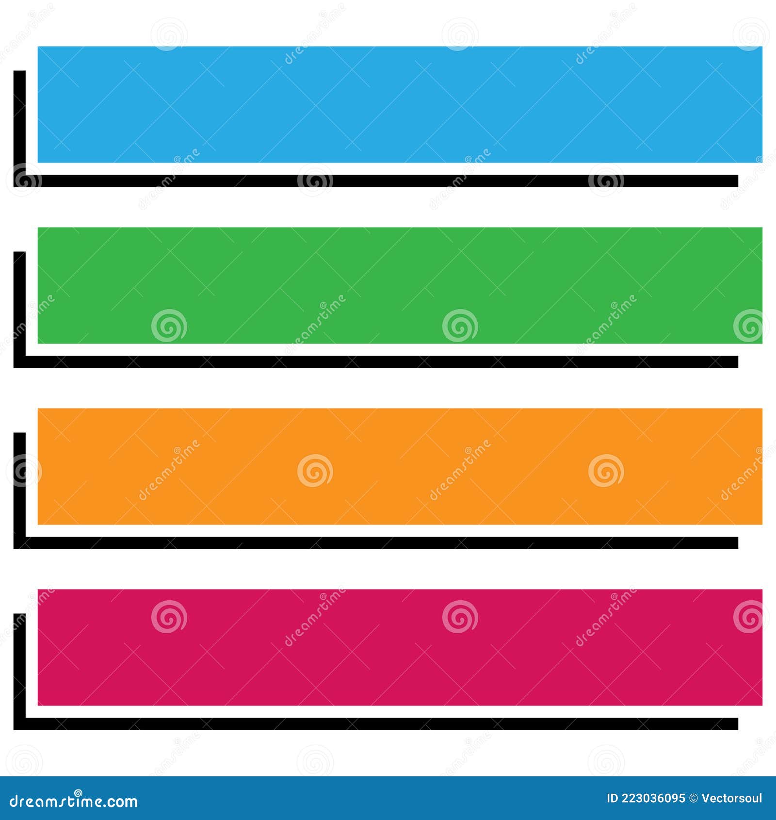 Rectangle Banner, Plaque, Button, Tag and Label Shape with Empty, Blank ...