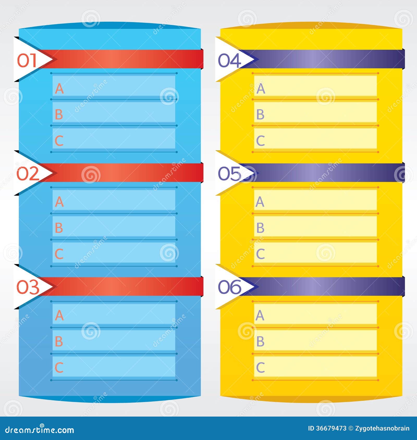 Rectangle Banner. stock vector. Illustration of advertising - 36679473