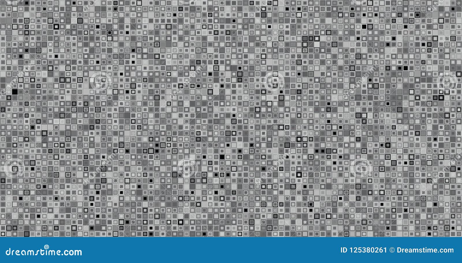 Rectangle Based Pattern with Selected Color Pallete Stock Illustration ...