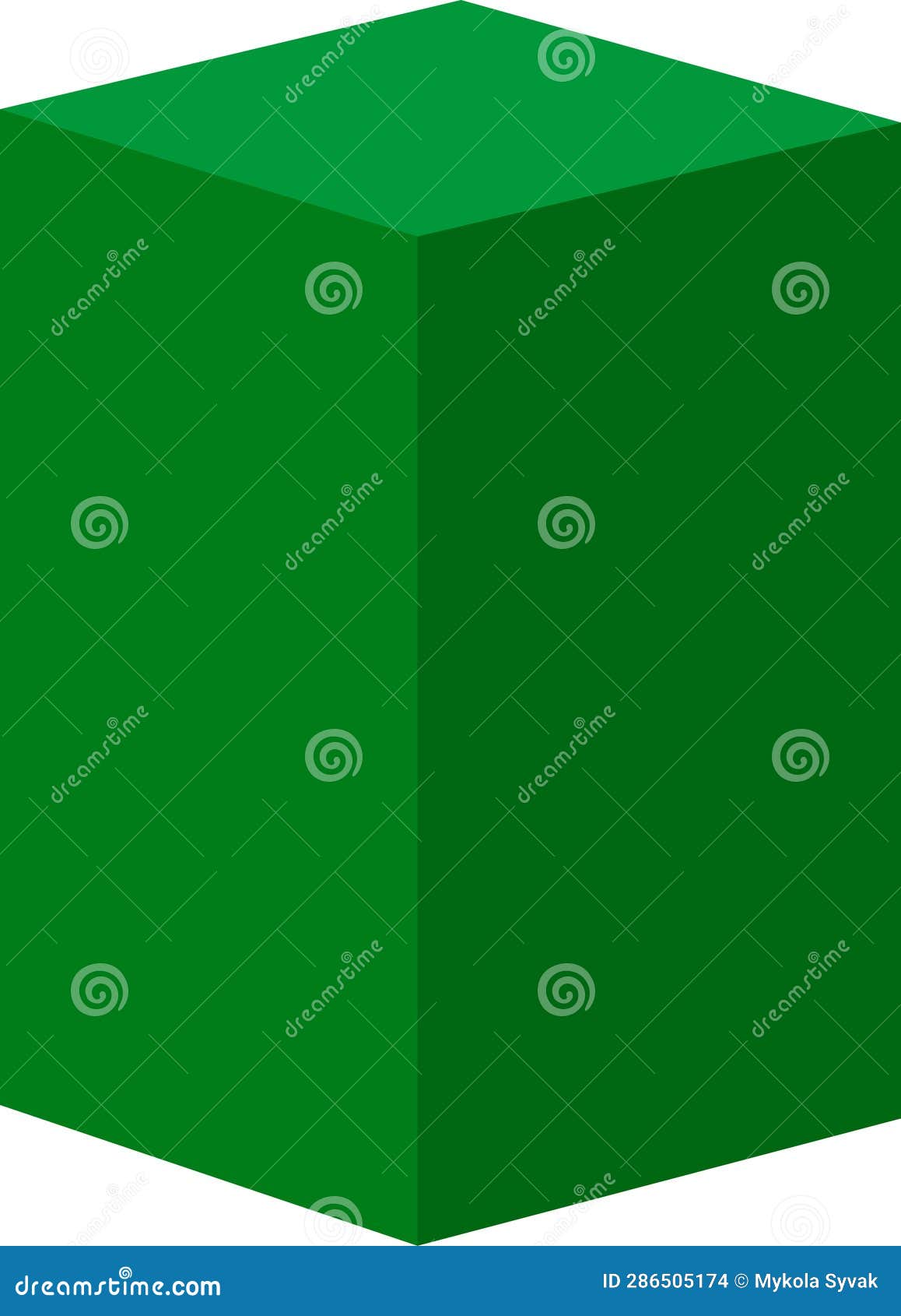 Rectangle Block Toy stock vector. Illustration of child - 286505174