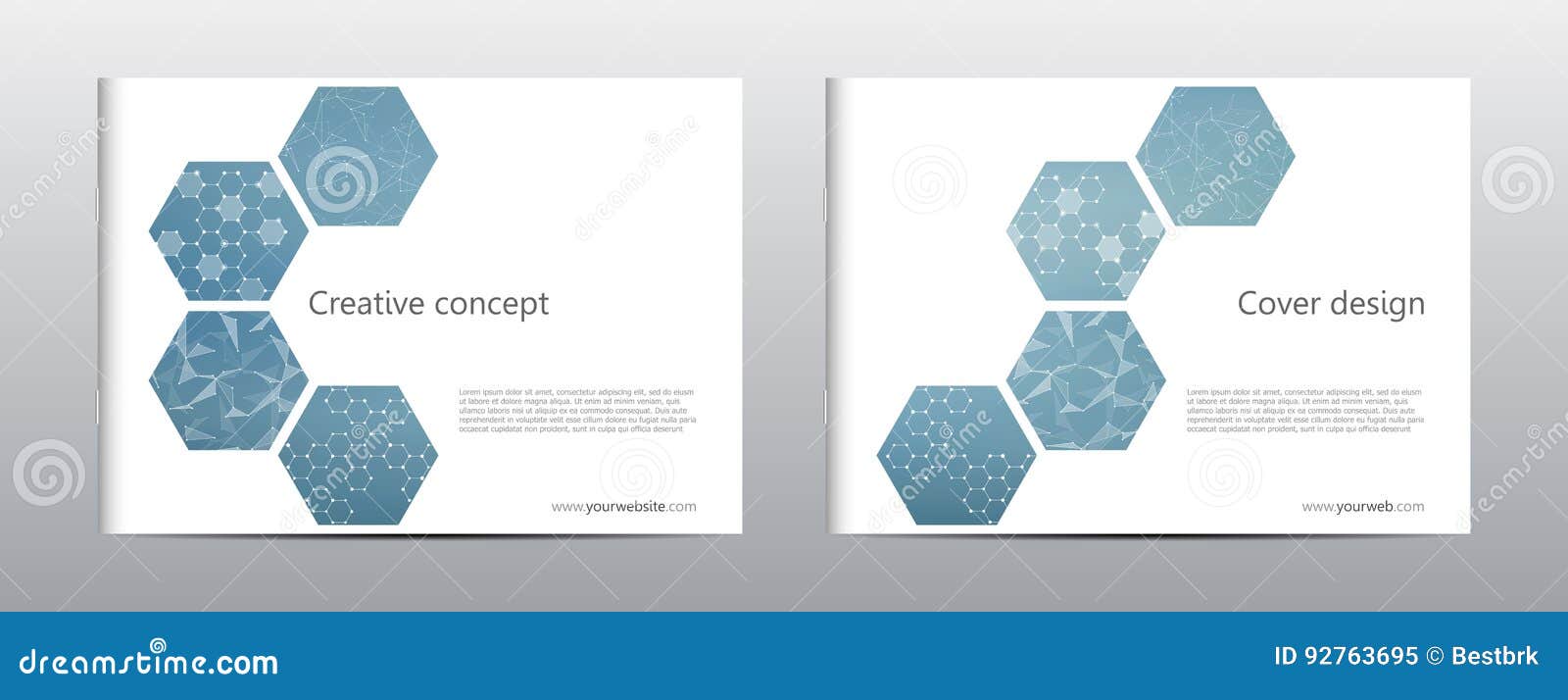 Rectangle Brochure Template Layout, Cover, Annual Report, Magazine In ...