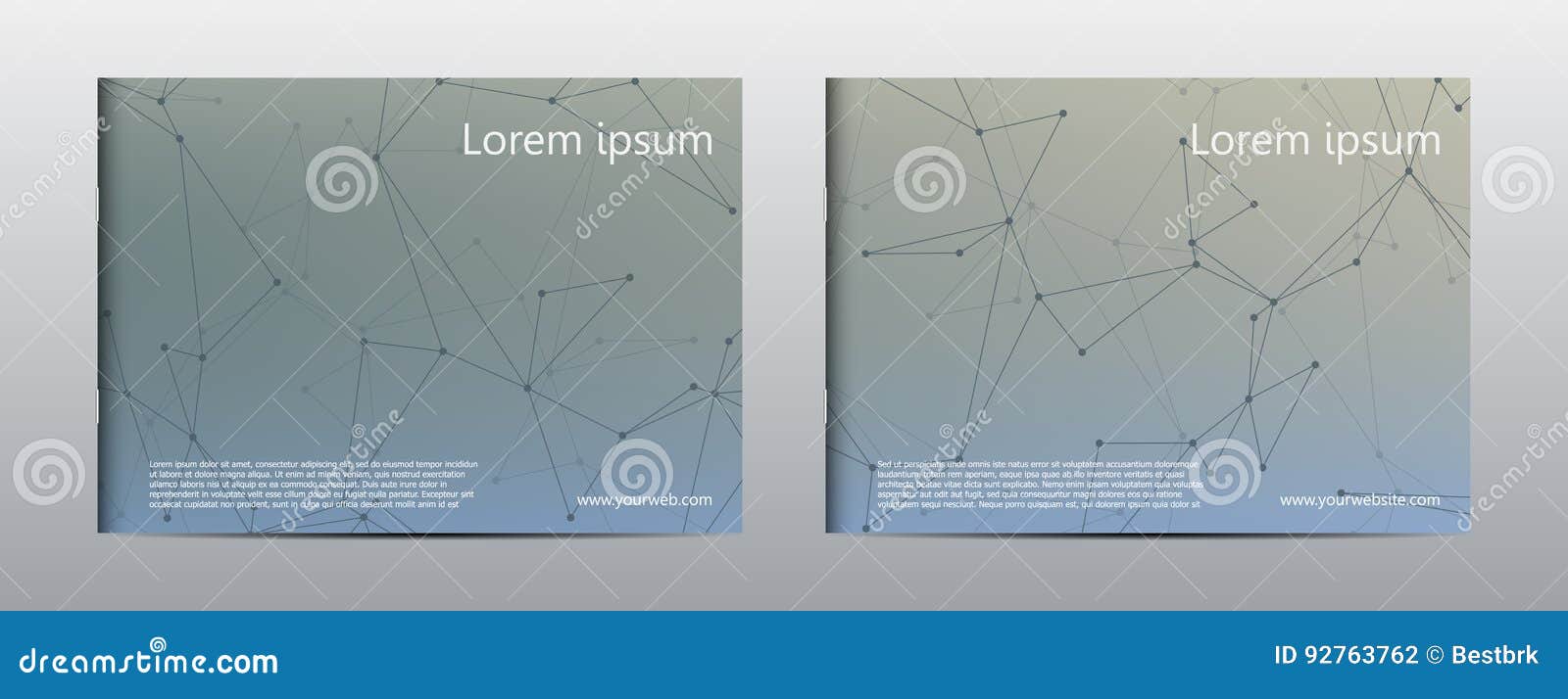 Rectangle Brochure Template Layout, Cover, Annual Report, Magazine in ...