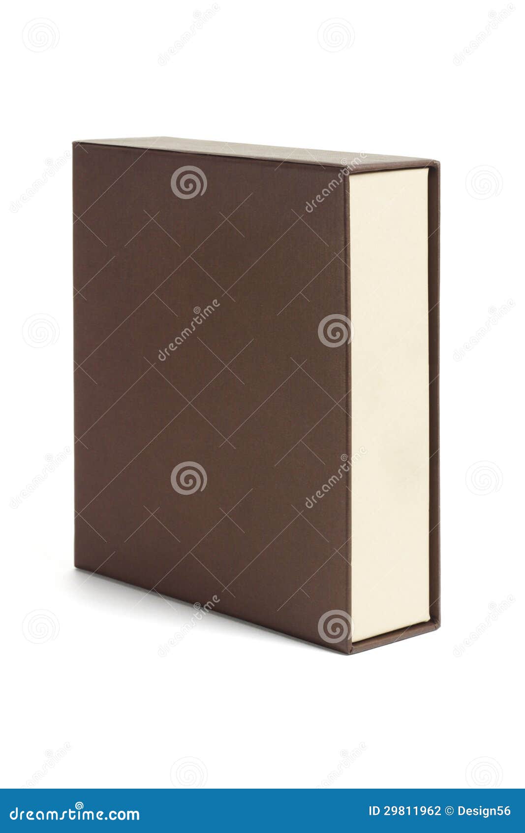 Rectangle Brown Box stock photo. Image of package, plain - 29811962
