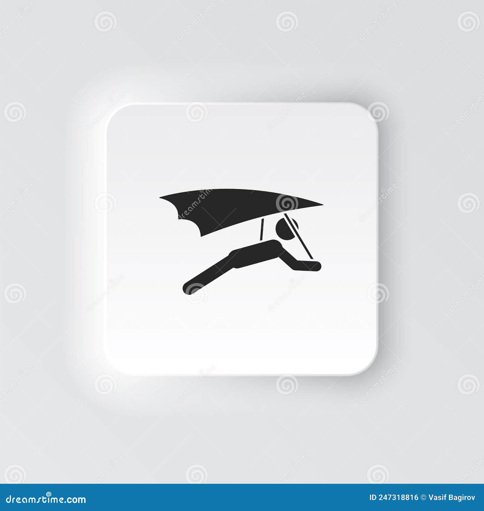 Rectangle 3d Flying With Icons Cartoon Vector | CartoonDealer.com #31037537