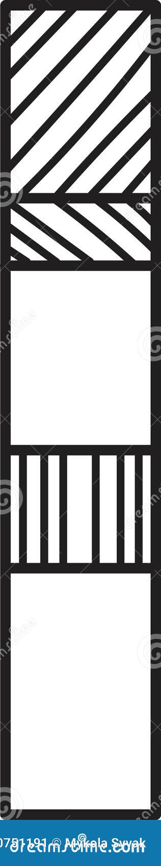Rectangle Chart Doodle stock vector. Illustration of arrow - 290751191