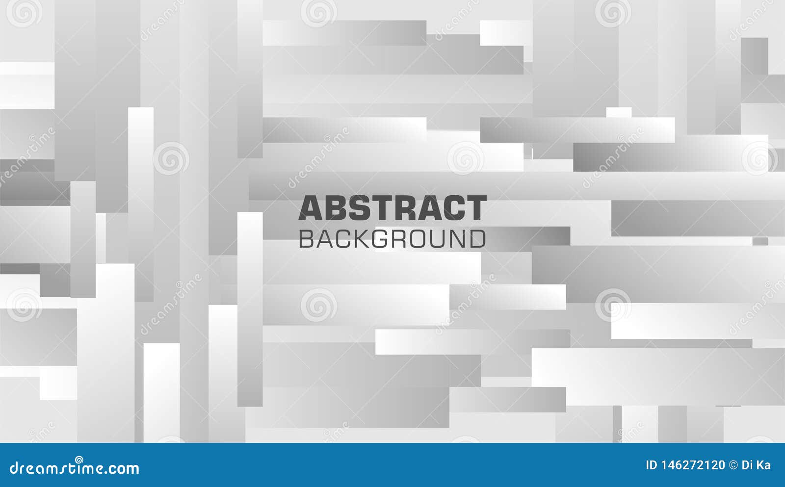 Rectangle Composition Abstract Background with Grayscale Metal Stock ...
