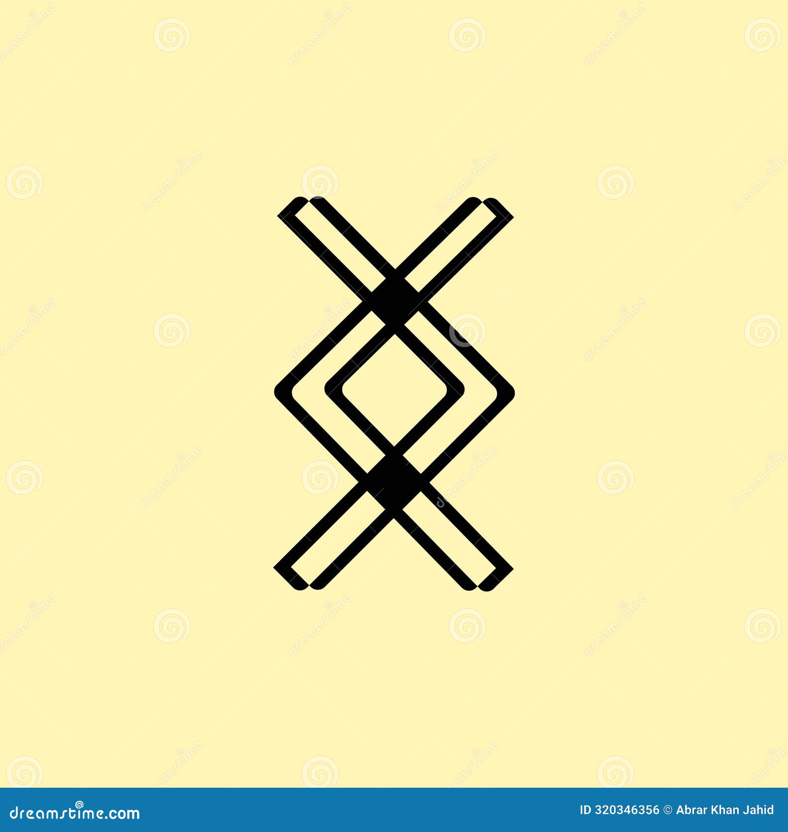 Rectangle Creative Vector Logo Design Stock Vector - Illustration of ...