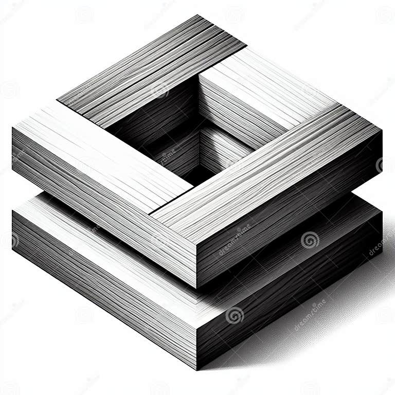 Rectangle a Four Sided Shape with Opposite Sides Parallel an Stock ...