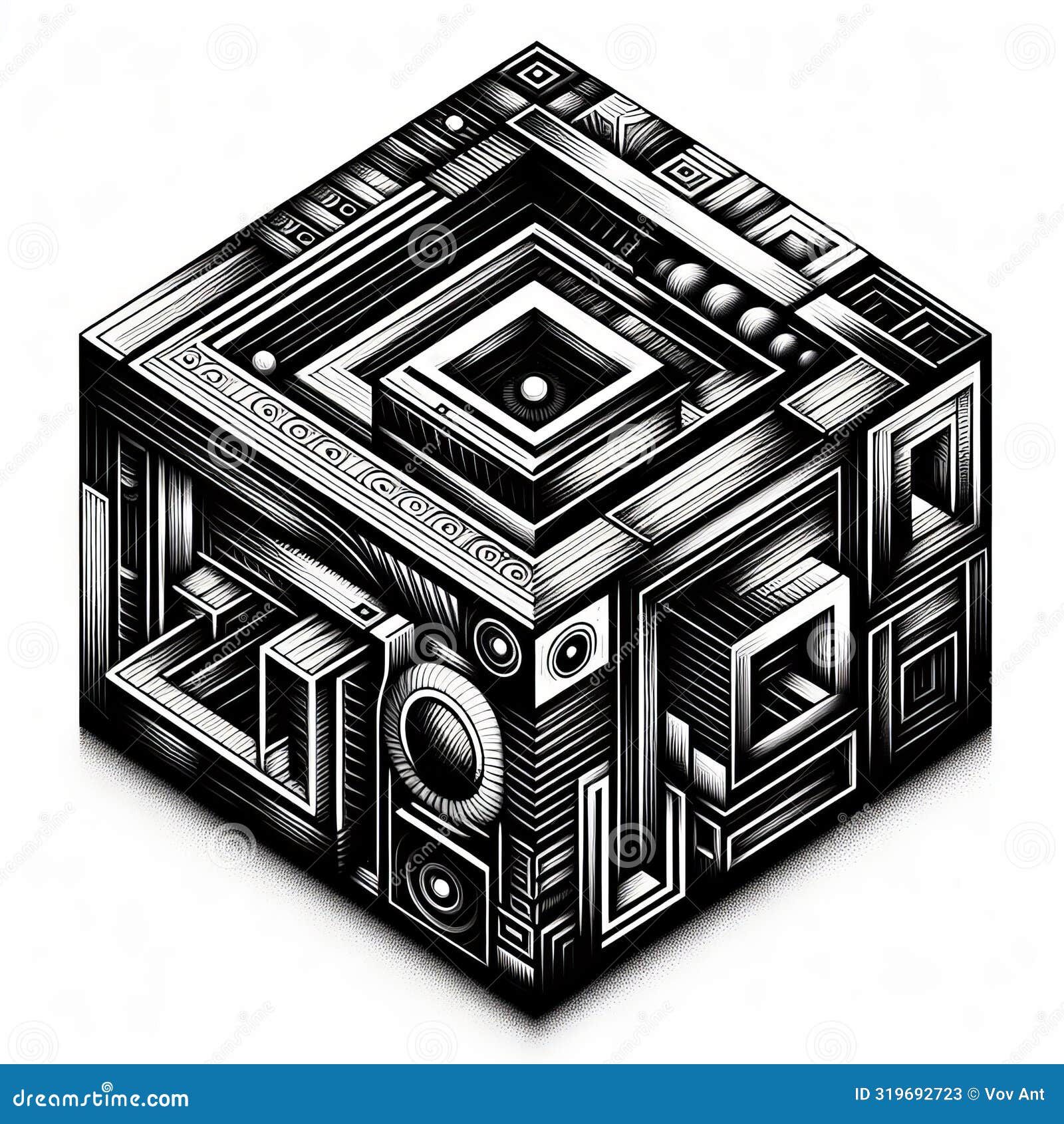 Rectangle a Four Sided Shape with Opposite Sides Parallel an Stock ...