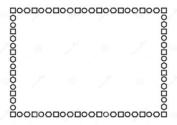 Rectangle A4 Frame, Border Frame Graphic Simple, Art Line Frame Stock ...