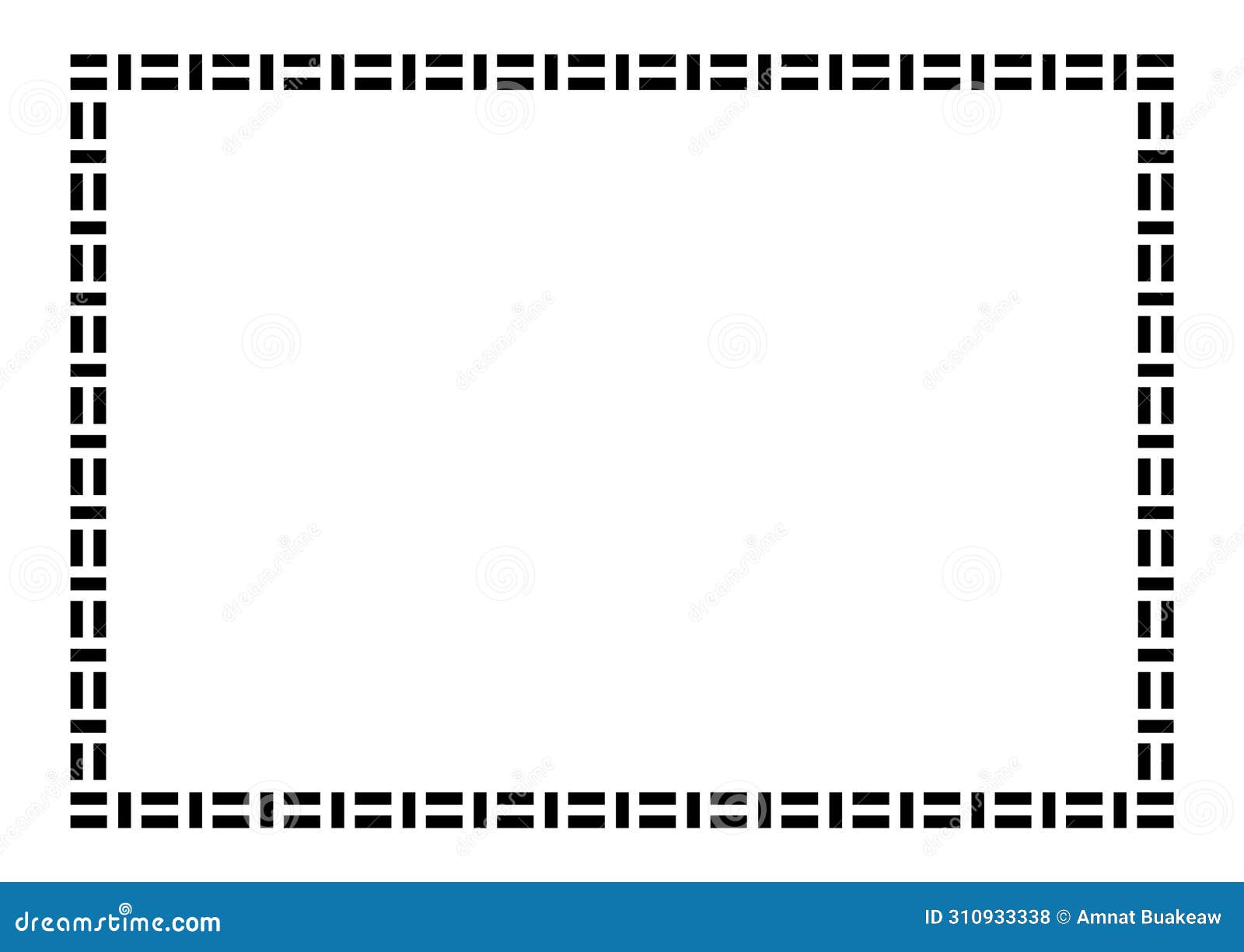 Rectangle A4 Frame, Border Frame Graphic Simple, Art Line Frame Stock ...