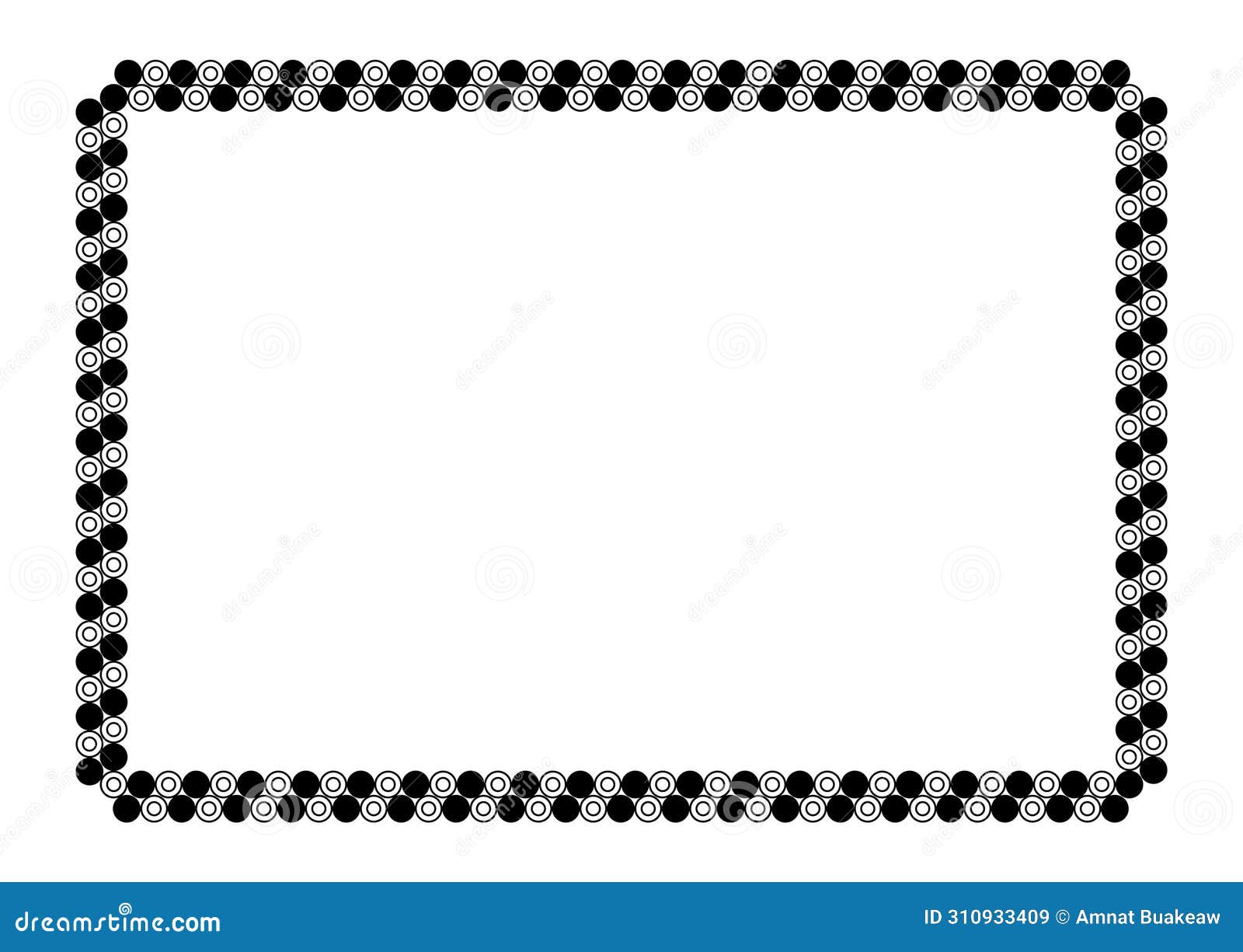 Rectangle A4 Frame, Border Frame Graphic Simple, Art Line Frame Stock ...