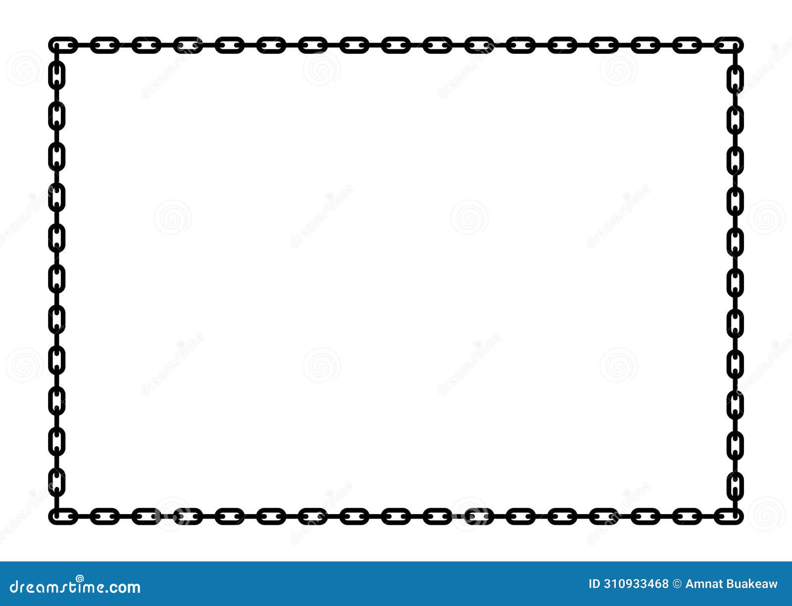 Rectangle A4 Frame, Border Frame Graphic Simple, Art Line Frame Stock ...