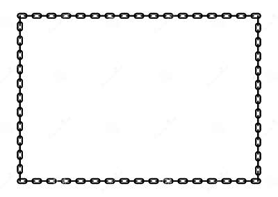 Rectangle A4 Frame, Border Frame Graphic Simple, Art Line Frame Stock ...