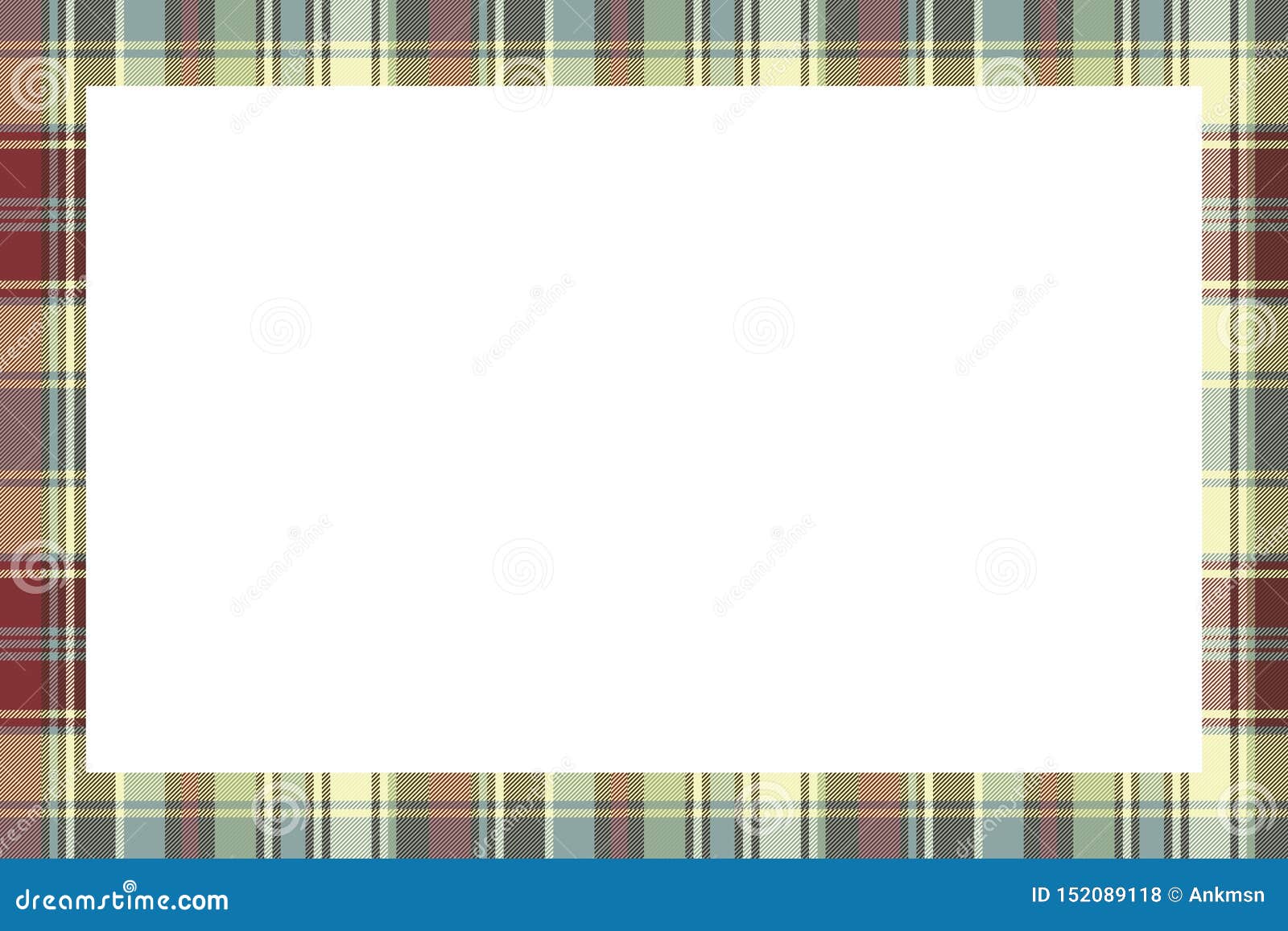 Rectangle Frame Vector Vintage Pattern Design Template. Border Designs ...