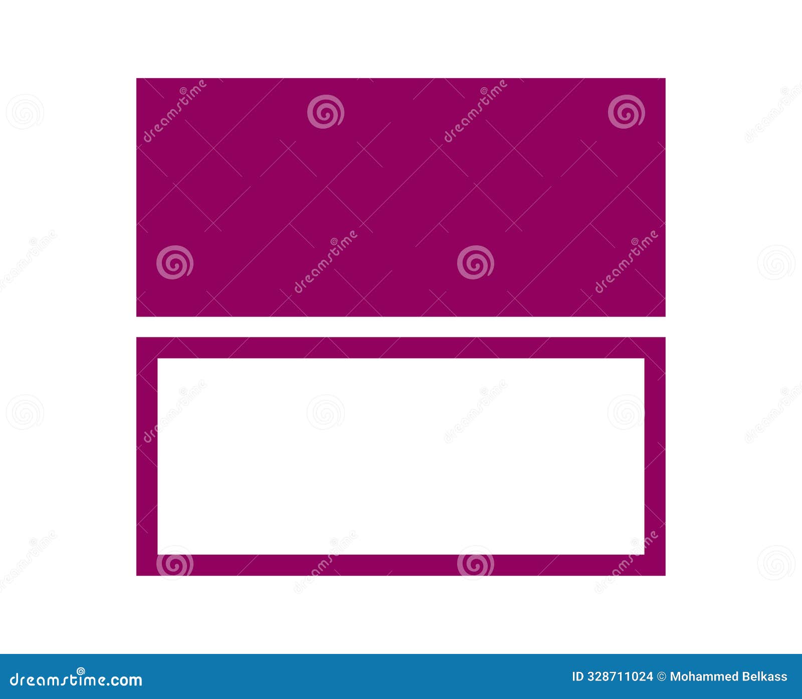 Rectangle Geometric Outline and Rectangle Shape Pink Stock Vector ...