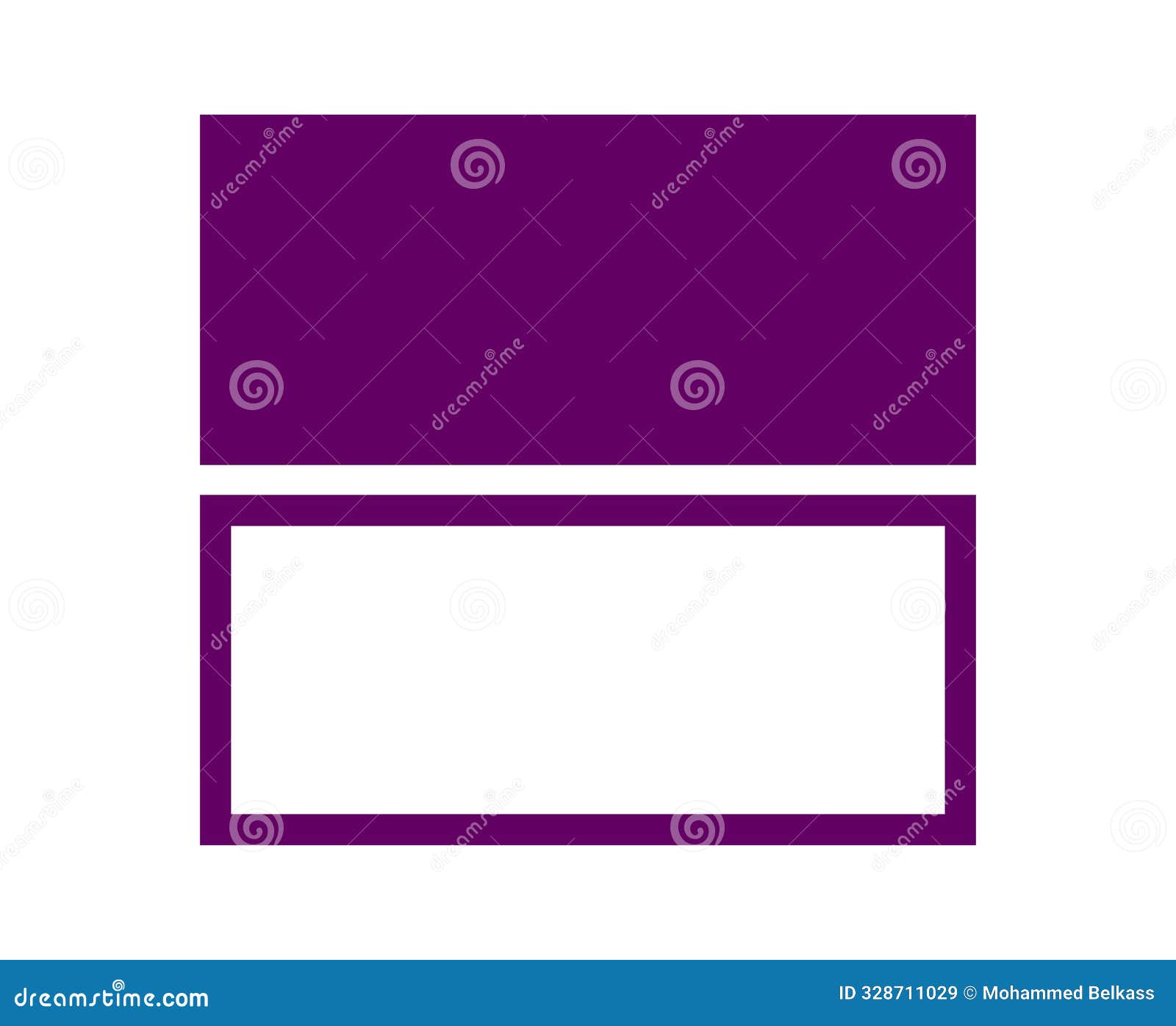 Rectangle Geometric Outline and Rectangle Shape Purple Stock Vector ...