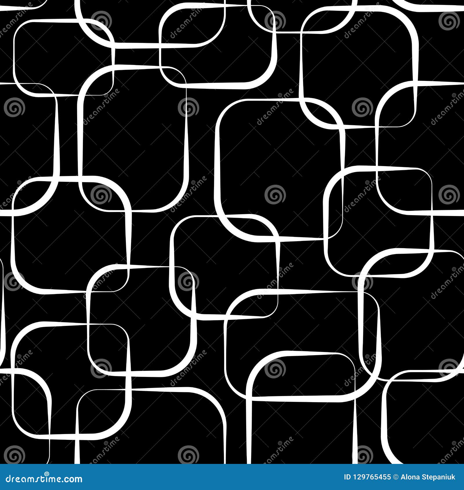 Rectangle Geometric Seamless Pattern 2 Stock Vector - Illustration of ...