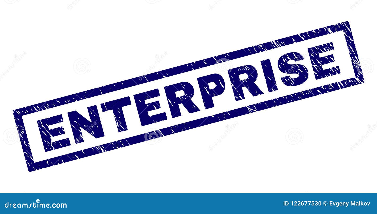Rectangle Grunge ENTERPRISE Stamp Stock Vector - Illustration of ...