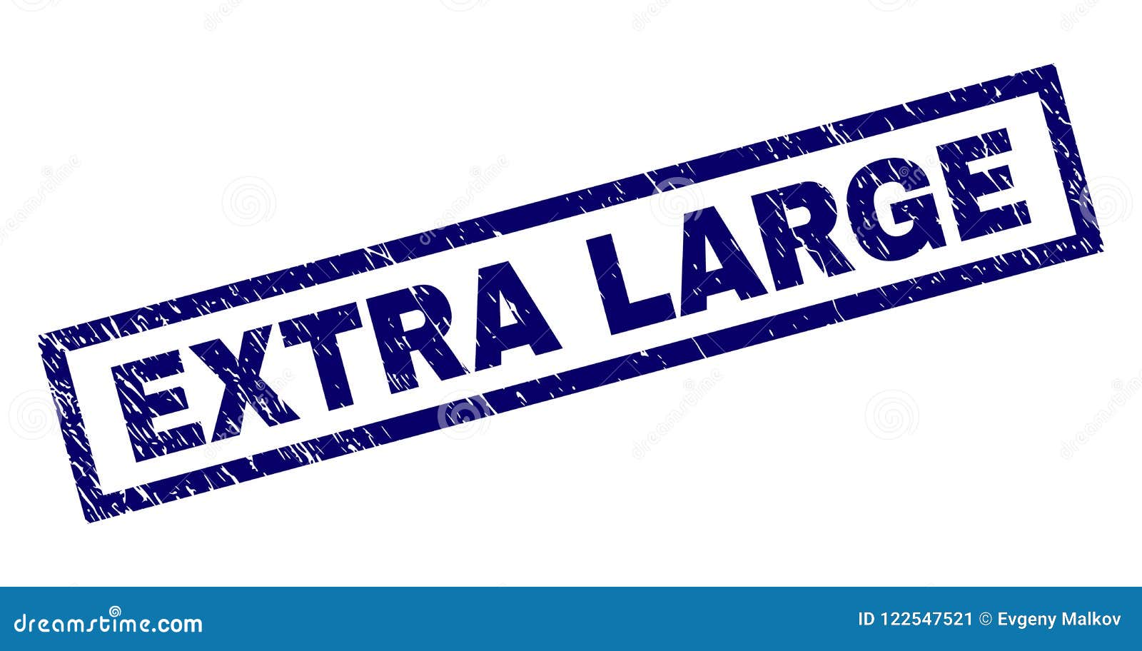 Rectangle Grunge EXTRA LARGE Stamp Stock Vector - Illustration of print ...