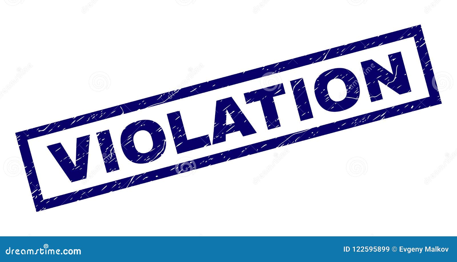 Rectangle Grunge VIOLATION Stamp Stock Vector - Illustration of frame ...