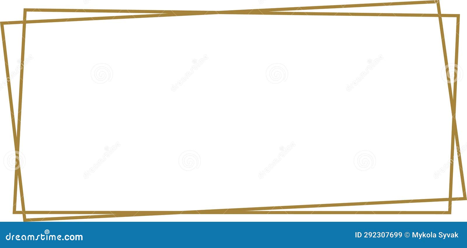 Rectangle Lined Frame stock vector. Illustration of rectangle - 292307699